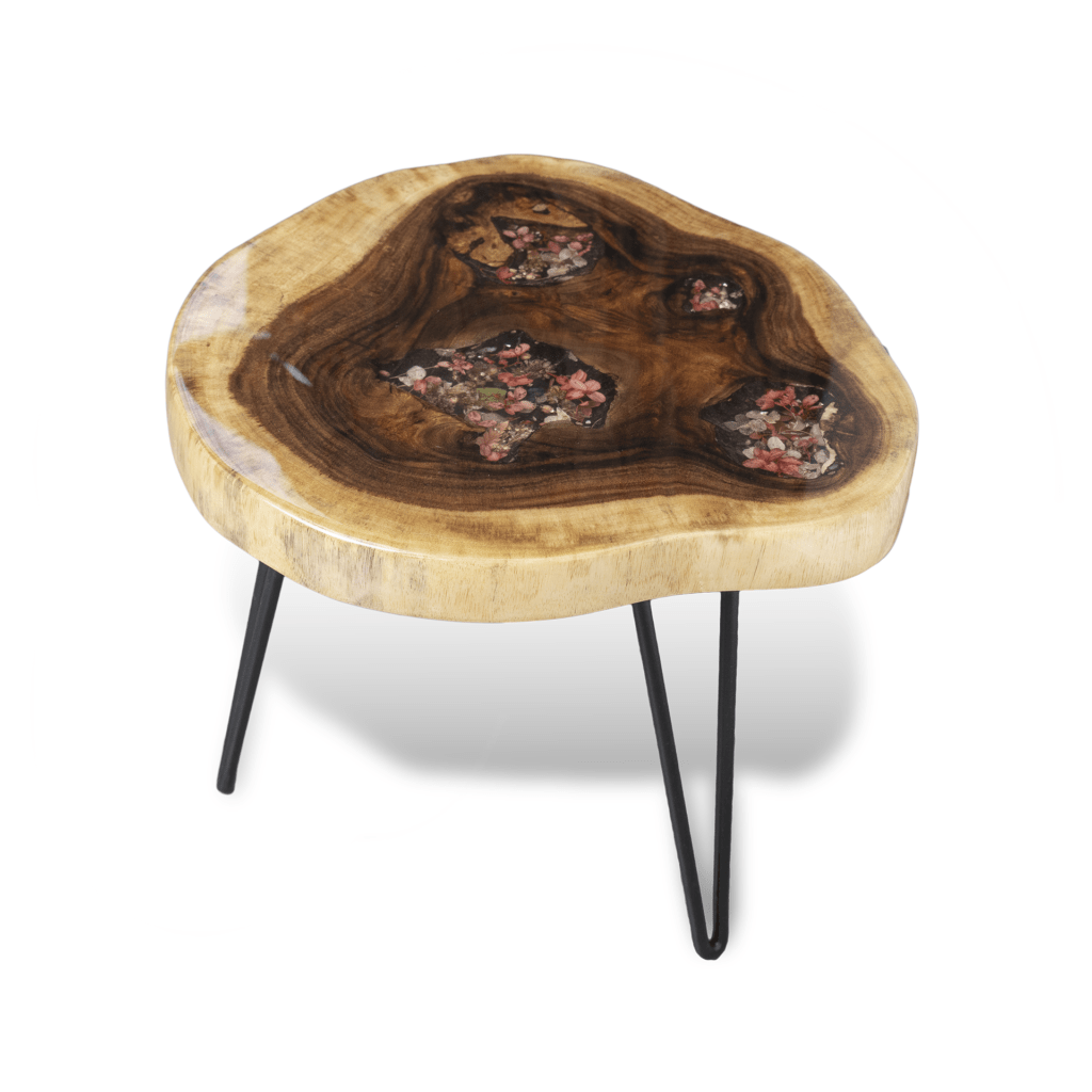 Buy Epoxy Resin Budding Beauty Coffee Table - Wootique