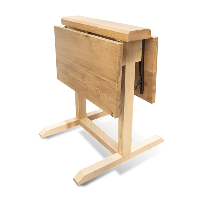 Buy Solid Wooden Folding Drawing Table Online In India